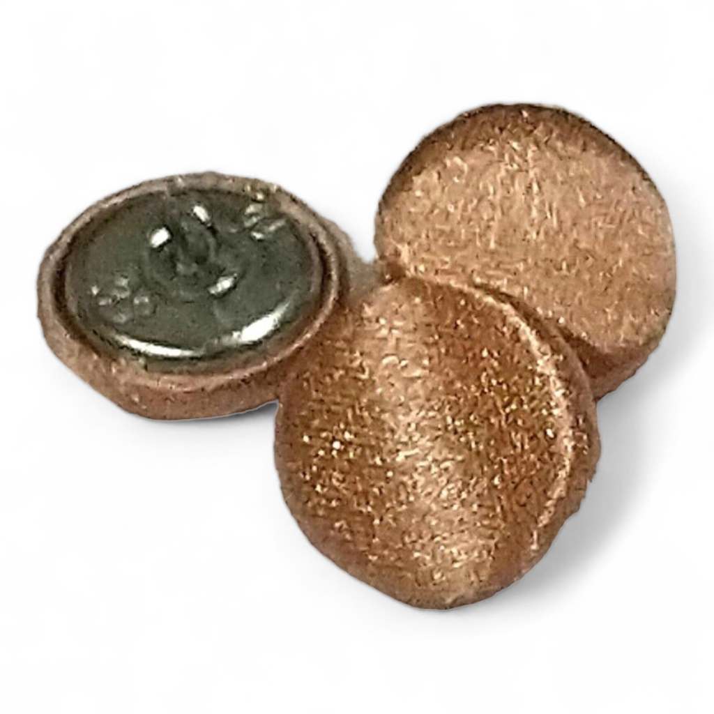 Rose Gold Satin Buttons – The Crafty Animal UK